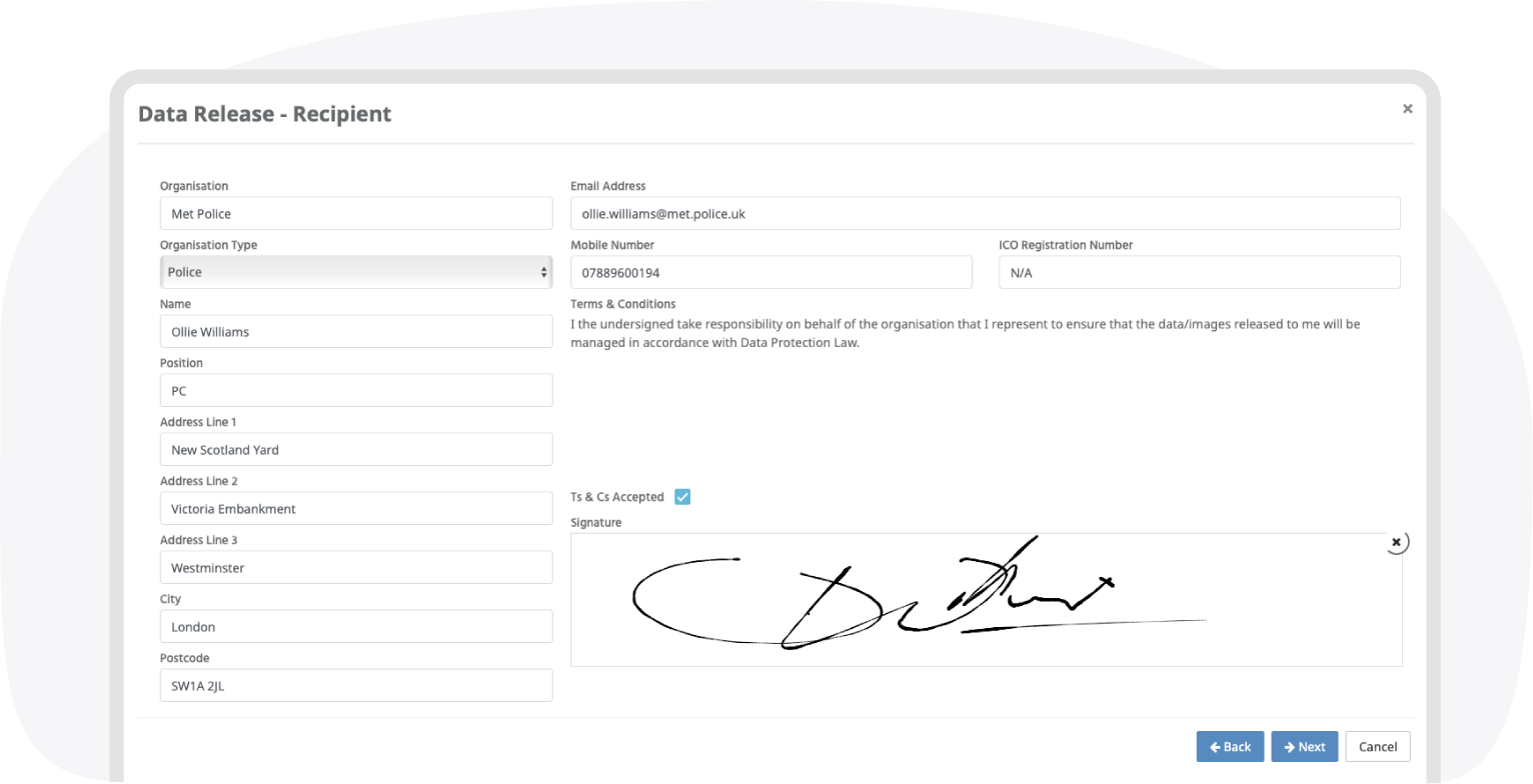 Evidence Download Service – Verifi Eidos